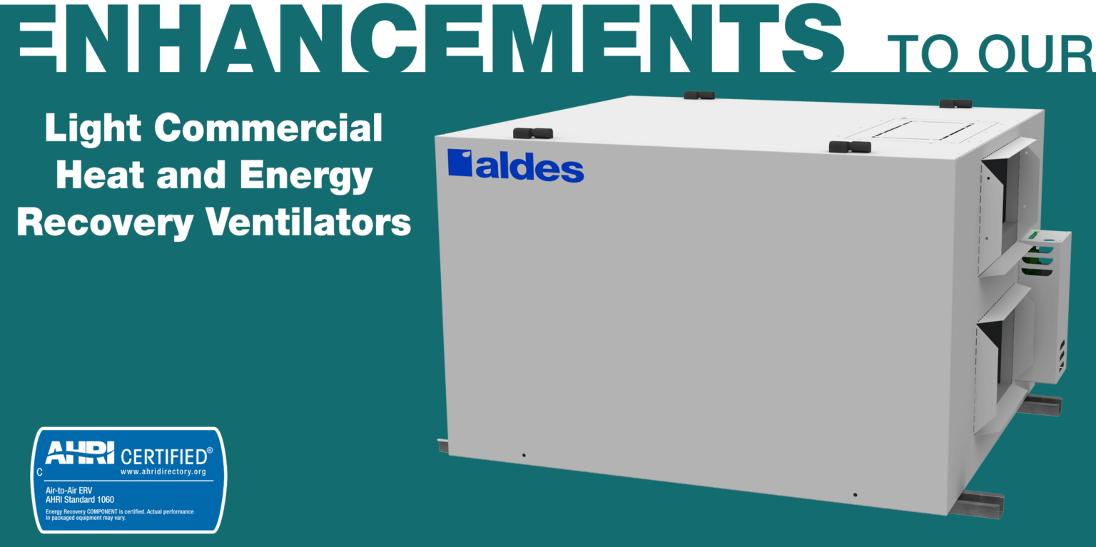 Aldes Light Commercial Enhancements - Variable Speed Control | O'Dell ...